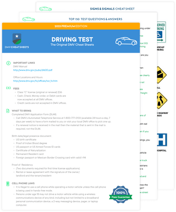 Indiana – DMVCheatSheets
